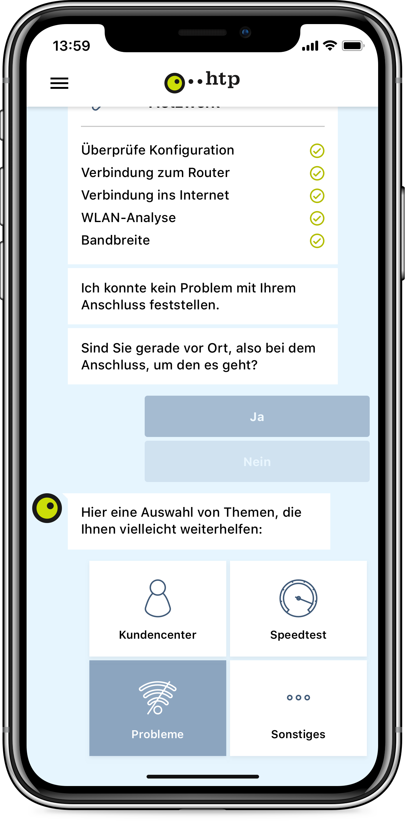 Unsere htp App | htp.net
